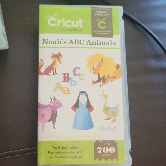 Cricut | Office | Cricut Noahs Abc Animals Cartridge With Colorful ...